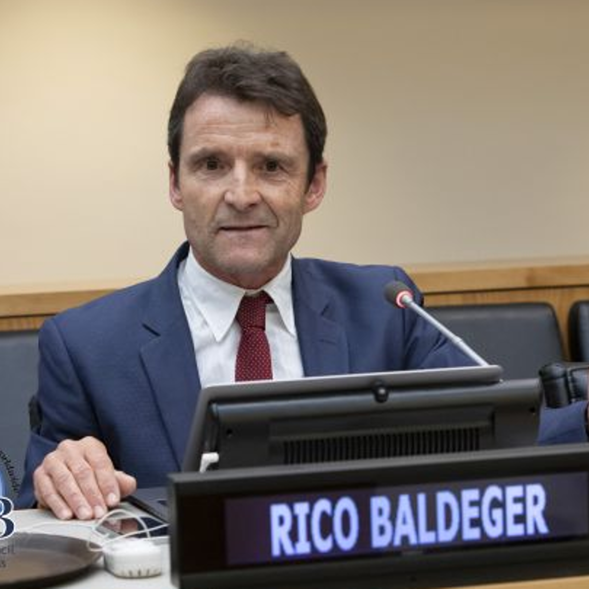 Rico Baldegger speaks at the 2018 ICSB and UN Forum for Entrepreneurs ...