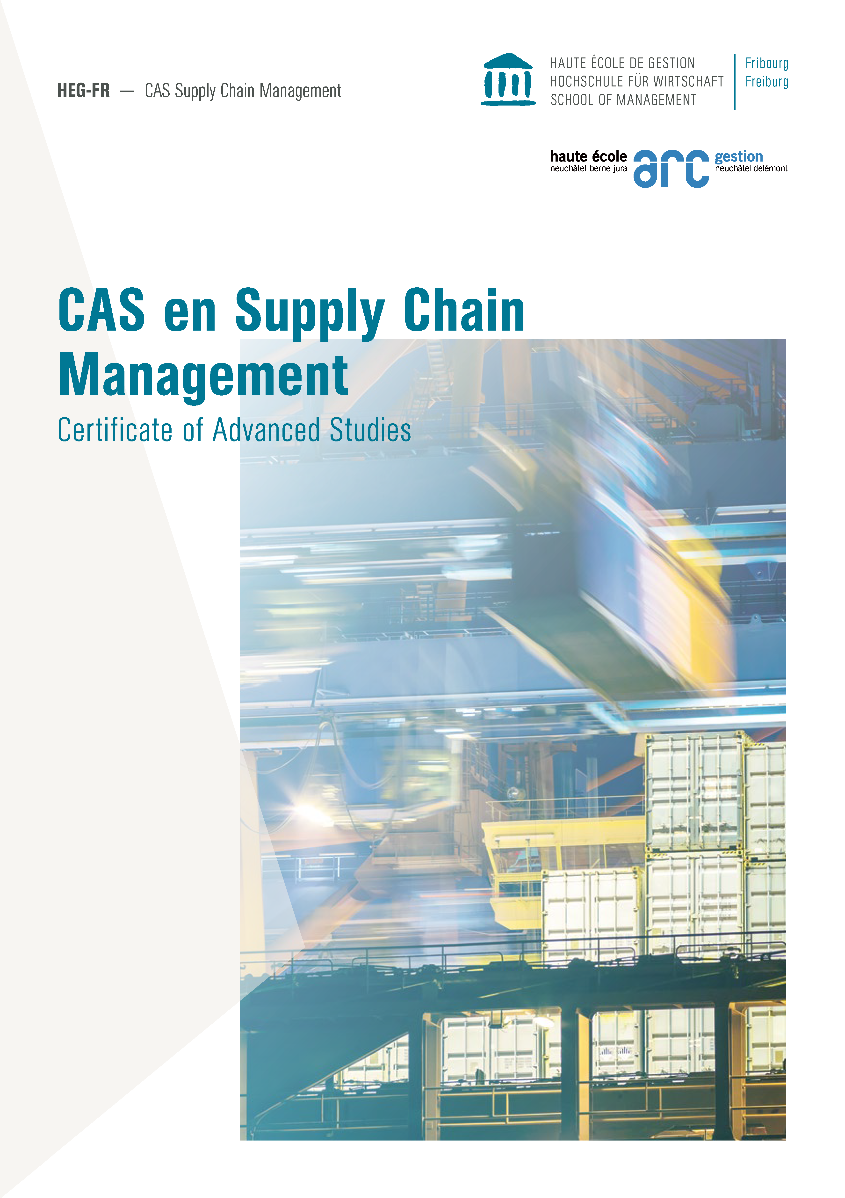 CAS Gestion de la supply chain | HSW-FR